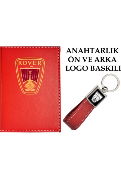 Promosyon Denizi Rover Logolu Kırmızıruhsat Kabı ve Rover Logolu Anahtarlık Promosyon Denizi Rover Logolu Kırmızıruhsat Kabı ve Rover Logolu Anahtarlık