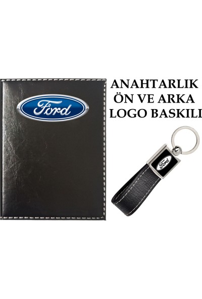 Promosyon Denizi Ford Logolu Siyah Ruhsat Kabı ve Ford Logolu Anahtarlık Promosyon Denizi Ford Logolu Siyah Ruhsat Kabı ve Ford Logolu Anahtarlık