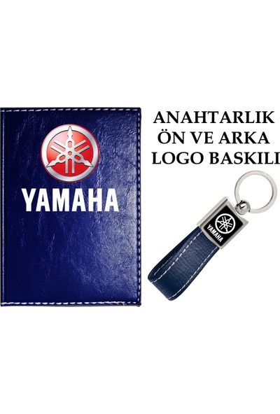 Promosyon Denizi Yamaha Logolu Lacivert Ruhsat Kabı ve Yamaha Logolu Anahtarlık Promosyon Denizi Yamaha Logolu Lacivert Ruhsat Kabı ve Yamaha Logolu Anahtarlık