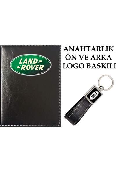 Promosyon Denizi Land Rover Logolu Siyah Ruhsat Kabı ve Land Rover Logolu Anahtarlık Promosyon Denizi Land Rover Logolu Siyah Ruhsat Kabı ve Land Rover Logolu Anahtarlık