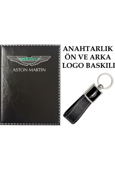 Promosyon Denizi Aston Martını Logolu Siyah Ruhsat Kabı ve Aston Martını Logolu Anahtarlık Promosyon Denizi Aston Martını Logolu Siyah Ruhsat Kabı ve Aston Martını Logolu Anahtarlık