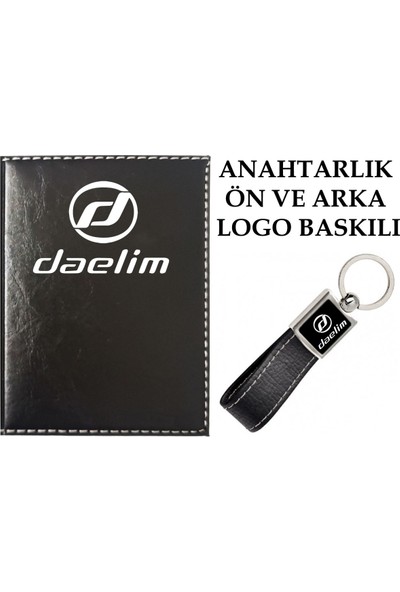 Promosyon Denizi Dealım Siyah Ruhsat Kabı ve Dealım Logolu Anahtarlık
