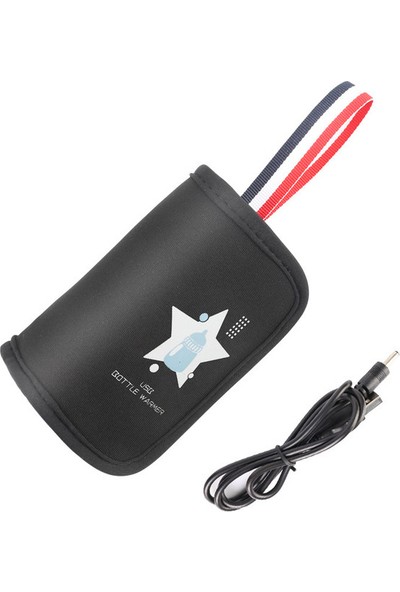 Sakuraa Taşınabilir USB Şarjlı Biberon Isıtıcı - Siyah (Yurt Dışından) Sakuraa Taşınabilir USB Şarjlı Biberon Isıtıcı - Siyah (Yurt Dışından)