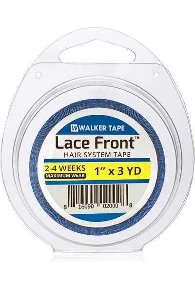 Protez Saç Bandı Lace Front 1'' x 3 Yds (2,5 cm x 2,74M) Mavi Bant Protez Saç Bandı Lace Front 1'' x 3 Yds (2,5 cm x 2,74M) Mavi Bant