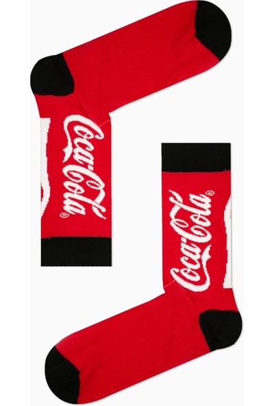 Blanc Socks Coca Cola Desenli Çorap