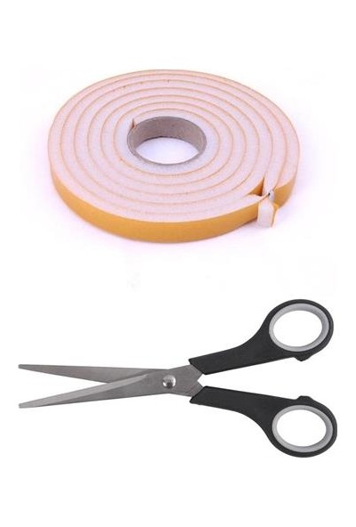 Homecare 10 mt Kapı Pencere Makaslı Izolasyon Süngeri 715179 Homecare 10 mt Kapı Pencere Makaslı Izolasyon Süngeri 715179