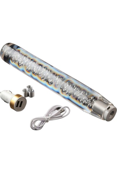 Homyl 30 cm Araba Manuel Hız Dişli Vites Topuzu Shifter Renkli LED Işık (Yurt Dışından) Homyl 30 cm Araba Manuel Hız Dişli Vites Topuzu Shifter Renkli LED Işık (Yurt Dışından)