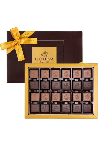 Godiva Finesse Supreme Kahverengi Kutu Madlen 96'lı