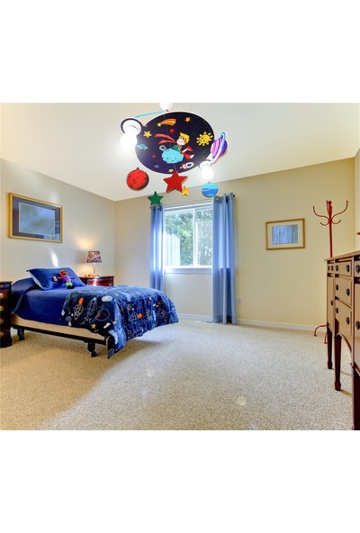 Arya Ahşap Küçük Prens Çocuk Odası Aydınlatma Arya Ahşap Küçük Prens Çocuk Odası Aydınlatma