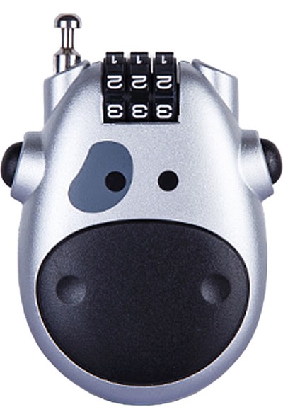 Homyl Geri Çekilebilir Kod Kombinasyon Kilidi Çelik Kablo Tel Bagaj Güvenliği Gümüş (Yurt Dışından) Homyl Geri Çekilebilir Kod Kombinasyon Kilidi Çelik Kablo Tel Bagaj Güvenliği Gümüş (Yurt Dışından)