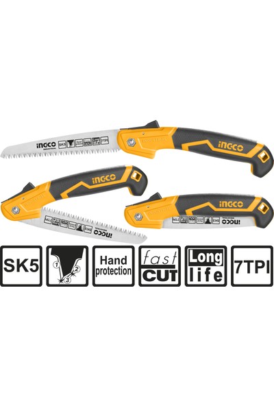 Ingco HFSW1808 180MM Katlanabilir Testere