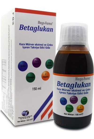 Suda Collagen Mega-Farma Betaglukan Şurup 150 ml Suda Collagen Mega-Farma Betaglukan Şurup 150 ml