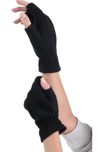 Unisex Parmaksız Polar Eldiven