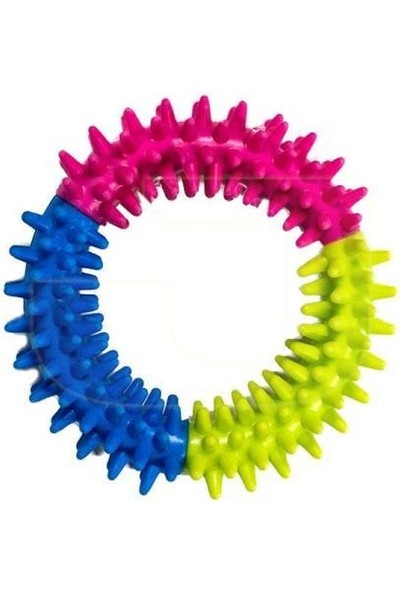 Diş Kaşıyıcı Yuvarlak Köpek Oyuncağı 10 cm