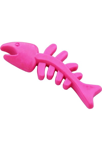 Balık Diş Kaşıyıcı Oyuncak Pembe 12.5 cm