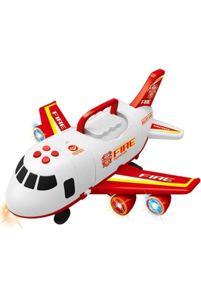 Bigstoy Sesli Işıklı Itfaiye Kargo Uçağı Bigstoy Sesli Işıklı Itfaiye Kargo Uçağı