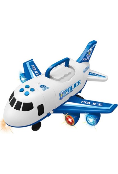 Bigstoy Sesli Işıklı Polis Kargo Uçağı Bigstoy Sesli Işıklı Polis Kargo Uçağı