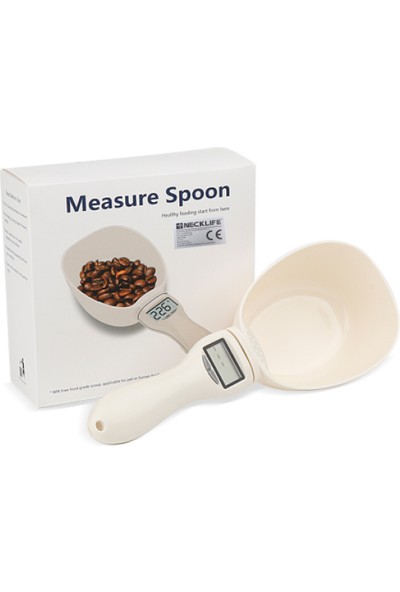 Necklife Kaşık Tartı Kaşık Terazi Dijital Hassas Ölçüm 800 gr