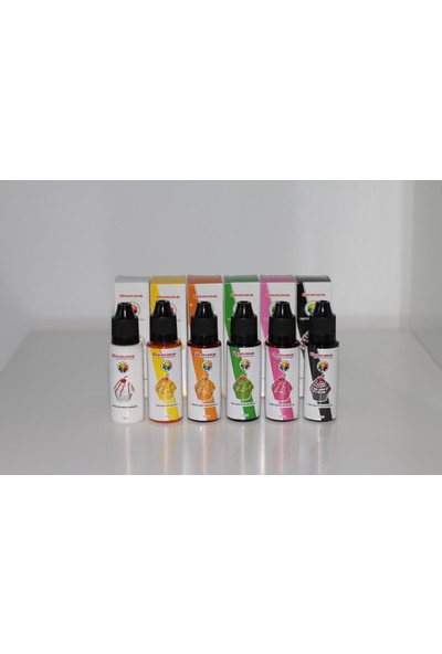 Gemma Natural 6'lı Gıda Boyası Seti Gemma Natural 6'lı Gıda Boyası Seti