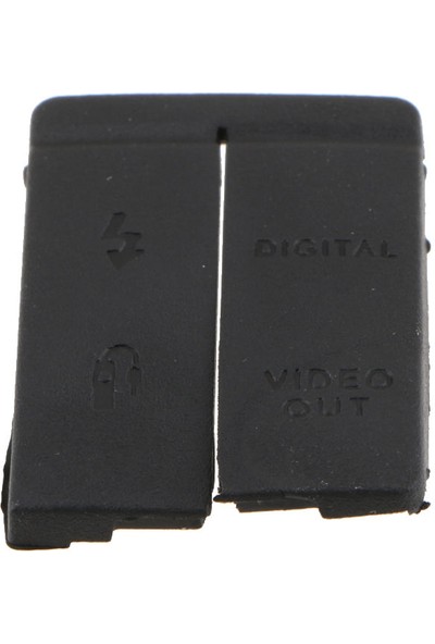 Flameer Canon Eos 5d Kameralar Için USB Kauçuk Toz Kapı Kapağı Kapak Değiştirme (Yurt Dışından)