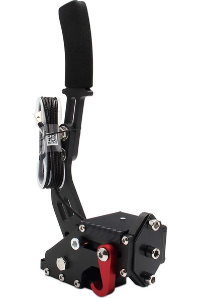 Flameer 14 Bit Alüminyum Alaşımlı Pc El Freni USB El Kelepçesi Yarış Oyunları Için Siyah (Yurt Dışından)