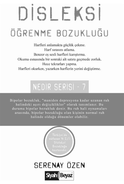 Disleksi Öğrenme Bozukluğu - Serenay Özen Disleksi Öğrenme Bozukluğu - Serenay Özen