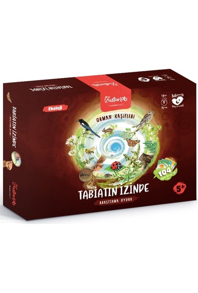 Orman Kaşifleri Tabiatın Izinde Araştırma Oyunu (5+ Yaş)