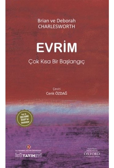 Evrim - Çok Kısa Bir Başlangıç - Deborah Charlesworth Evrim - Çok Kısa Bir Başlangıç - Deborah Charlesworth