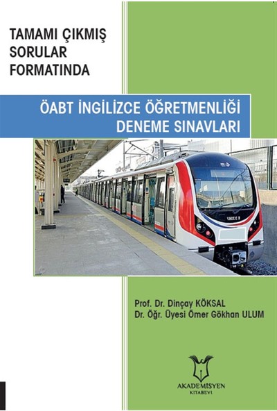 Akademisyen Kitabevi ÖABT Ingilizce Öğretmenliği Deneme Sınavı