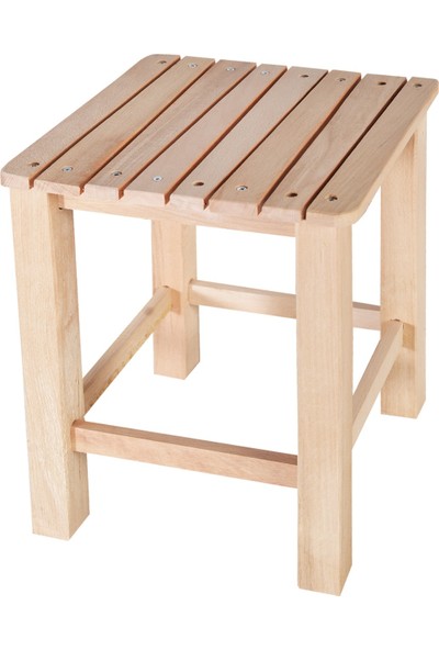 Desen Home Ahşap Tabure