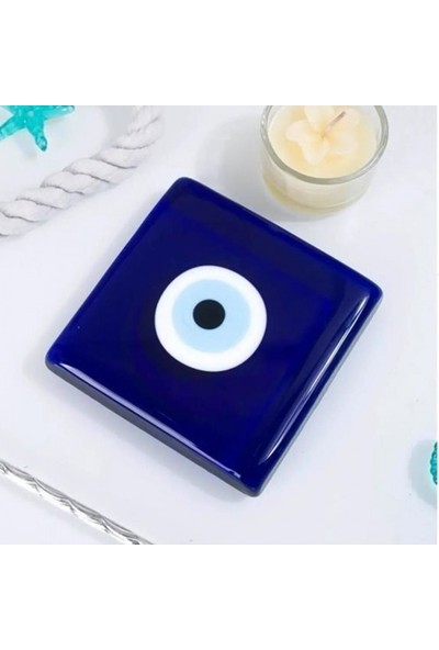 İş sevenler Nazar Boncuklu Cam Banyo Gider Kapağı, Dekoratif Gider Süsü İş sevenler Nazar Boncuklu Cam Banyo Gider Kapağı, Dekoratif Gider Süsü