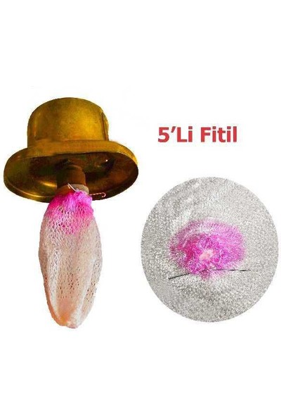 Silver 5 Adet 250CP-350CP Lüküs-Lüks Fitili 5 Adet