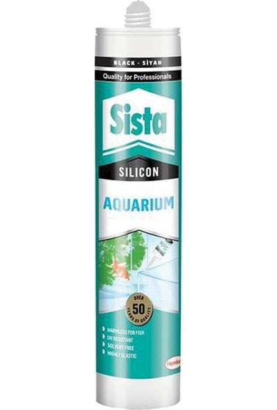 Sista Akvaryum Silikon Şeffaf 310 ml