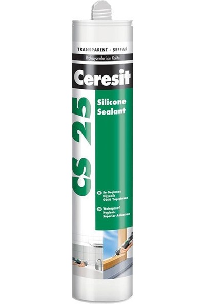 Ceresit Cs 225 Şeffaf Silikon Mastik 280 gr Ceresit Cs 225 Şeffaf Silikon Mastik 280 gr