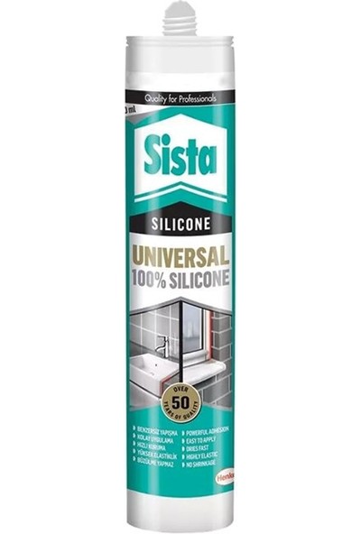 Sista Universal Silikon Beyaz 280 ml