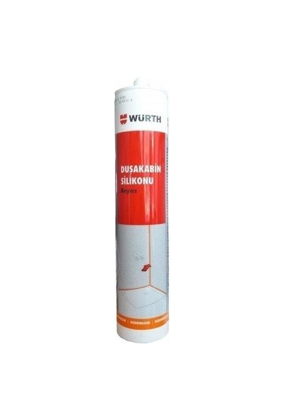 Würth Duşakabin Silikonu 310 ml Şeffaf