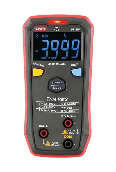 Unit Ut 123D Akıllı Dijital Multimetre Unit Ut 123D Akıllı Dijital Multimetre