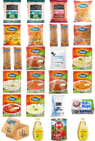 Blueden Ramazan Paketi 25 Parça 85 Nolu Paket Blueden Ramazan Paketi 25 Parça 85 Nolu Paket