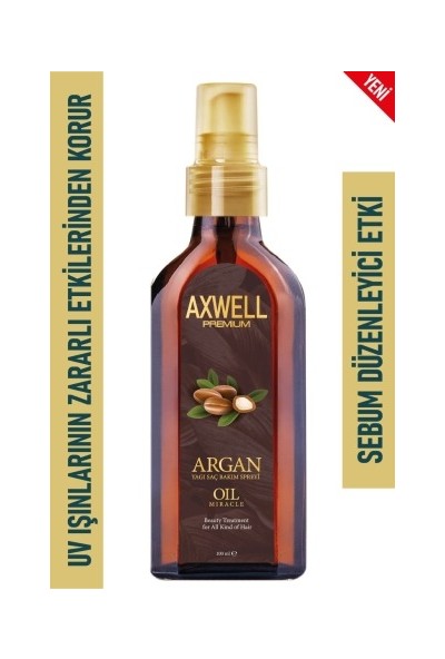 Axwell Premium Argan Yağı Saç Bakım Spreyi- 100ML Axwell Premium Argan Yağı Saç Bakım Spreyi- 100ML