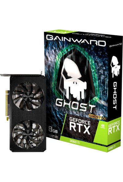 Gainward Geforce Rtx 3060 Ti Ghost 8 GB 256 Bit V1 Ekran Kartı NE6306T019P2-190AB Gainward Geforce Rtx 3060 Ti Ghost 8 GB 256 Bit V1 Ekran Kartı NE6306T019P2-190AB
