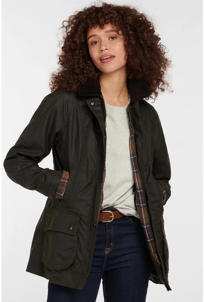 Barbour Classic Beadnell Yağlı Ceket OL71 Olive Barbour Classic Beadnell Yağlı Ceket OL71 Olive