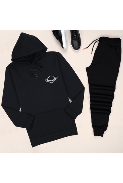 Trendy Passion Siyah Saturn Eşofman Takımı
