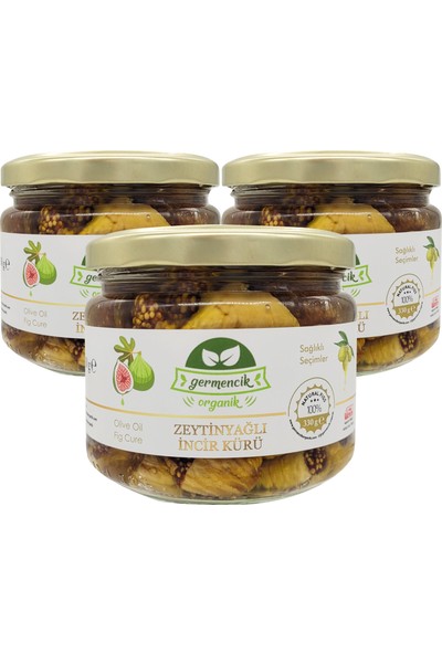 Germencik Organik Zeytinyağlı Incir Kürü 330 gr x 3 Germencik Organik Zeytinyağlı Incir Kürü 330 gr x 3