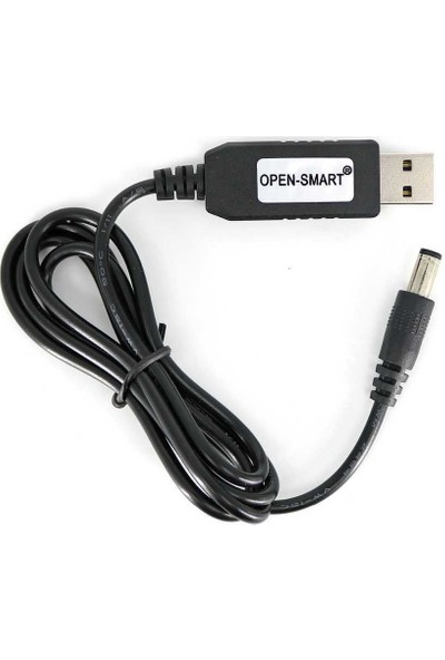 Feriot Usb-Barrel Jack Voltaj Yükseltici Giriş 5V, Çıkış 12V Feriot Usb-Barrel Jack Voltaj Yükseltici Giriş 5V, Çıkış 12V