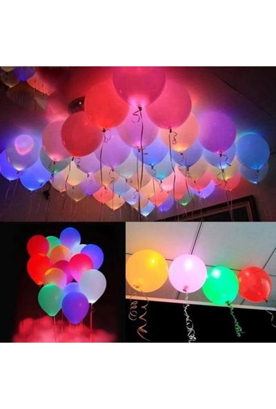 Dekorden LED Balon Işığı (Renkli)