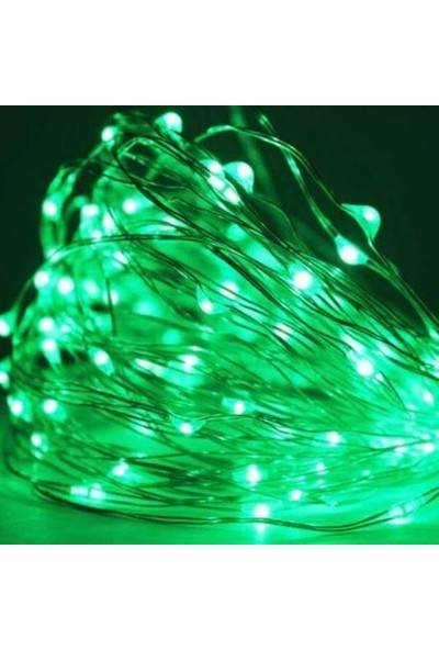 Dekorden Pilli LED Işık - 2 Metre (Yeşil) Dekorden Pilli LED Işık - 2 Metre (Yeşil)