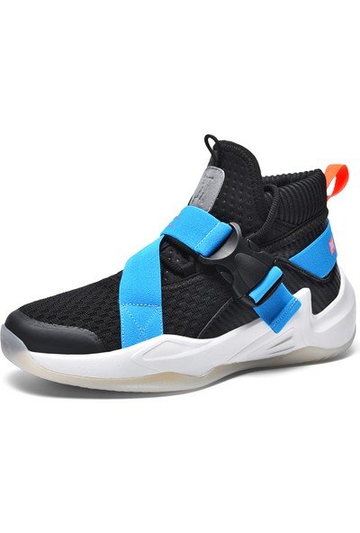 Sitong Siyah Mavi Erkek Basketbol Ayakkabısı (Yurt Dışından) Sitong Siyah Mavi Erkek Basketbol Ayakkabısı (Yurt Dışından)