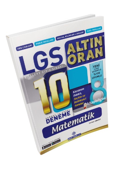 Borealis Yayınları LGS Altın Oran Matematik 10 Deneme Borealis Yayınları LGS Altın Oran Matematik 10 Deneme