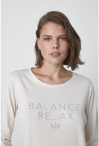 Penti Açık Bej Relax Checked Pijama Takımı Penti Açık Bej Relax Checked Pijama Takımı