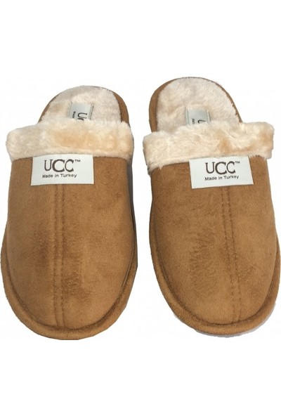 Ucc Kışlık Ev Içi Terliği Kürklü Yünlü